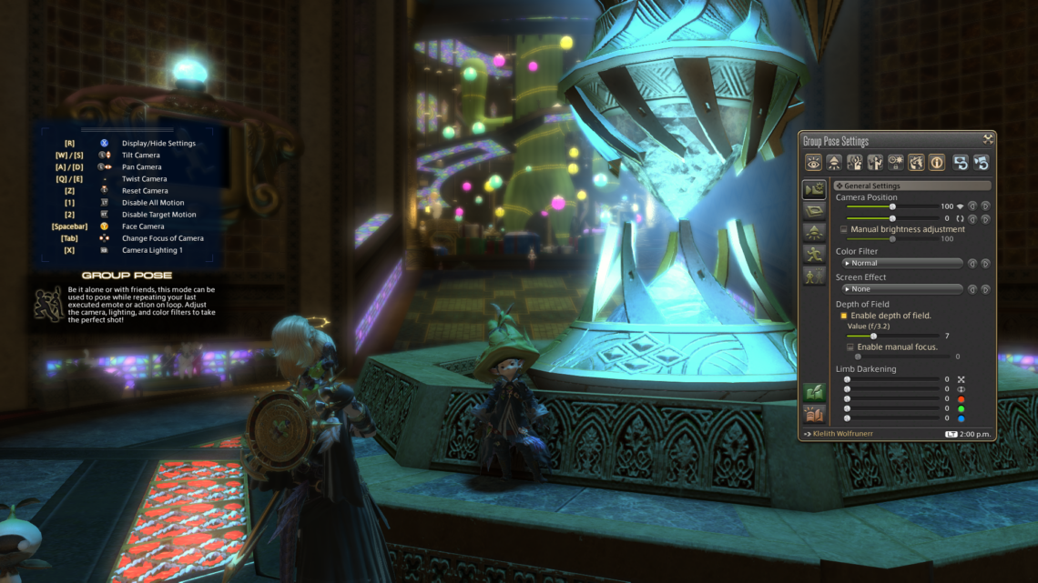 An Introduction to Group Pose (GPose) in FFXIV - Bearmine Art