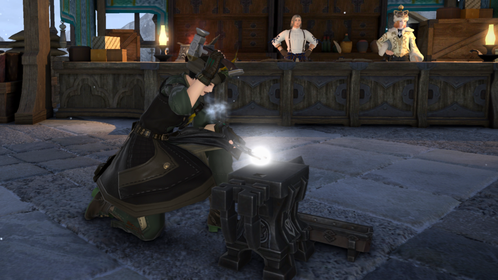 FFXIV: Crafting with Only In-Game Tools - Bearmine Art